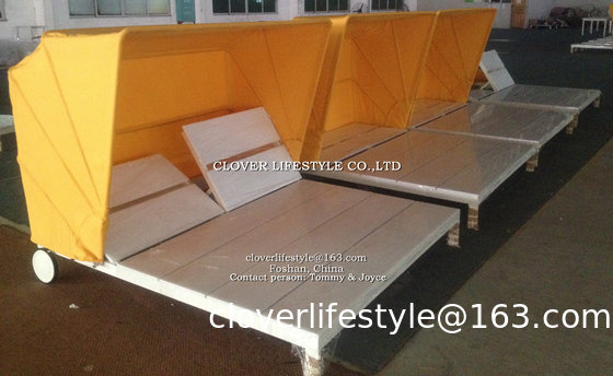 CK0240L All aluminum SUN BED for Hotel, Garden and Beach by Clover Lifestyle Outdoor Furniture China