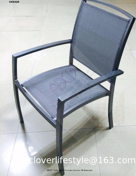 Textilene Chair  for Hotel, Garden and Beach by Clover Lifestyle Outdoor Furniture Sofa Set