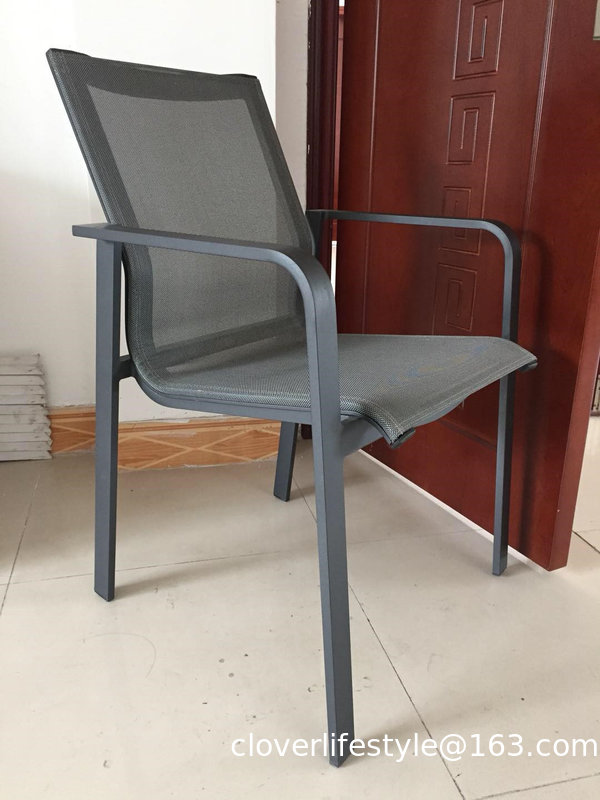 Textilene Chair  for Hotel, Garden and Beach by Clover Lifestyle Outdoor Furniture Sofa Set