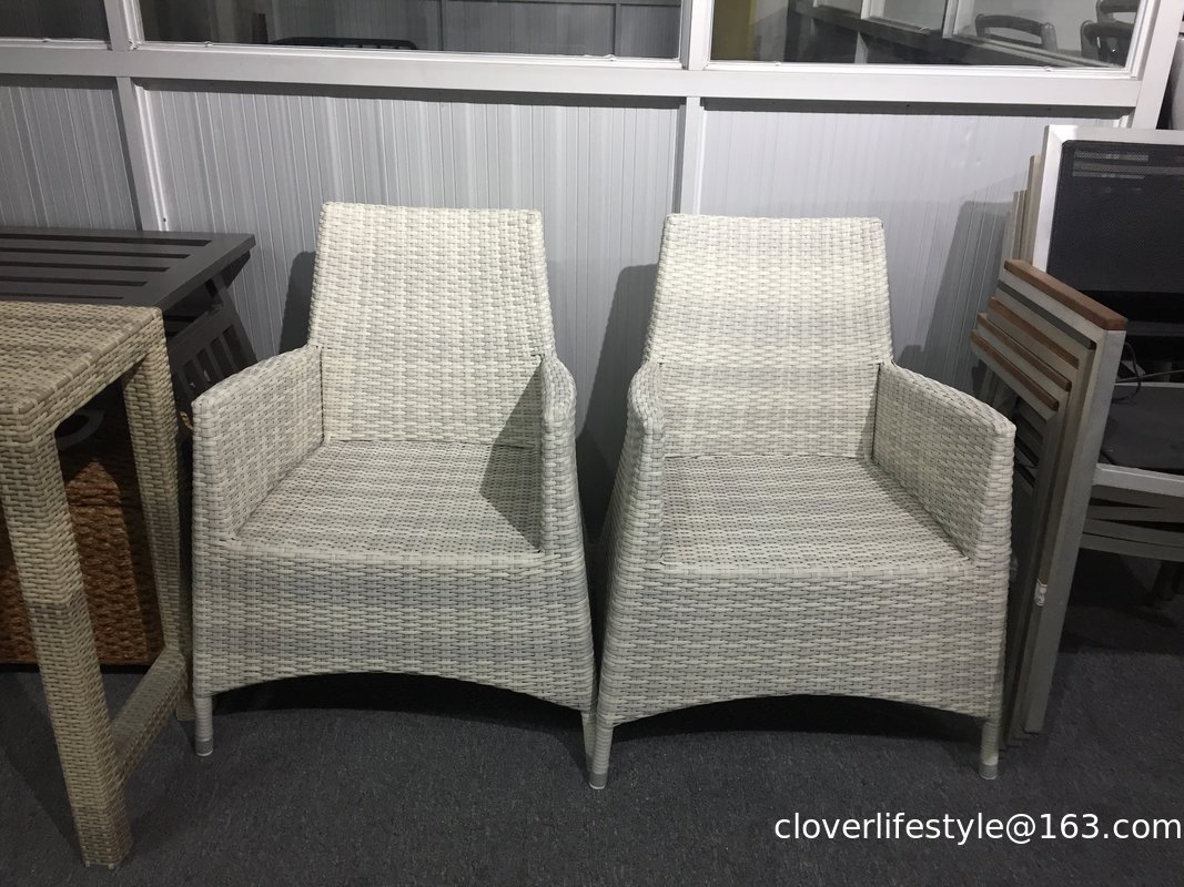 Flat wicker dining chair  for Home. Hotel, Garden and Beach by Clover Lifestyle Outdoor Furniture Dining Set