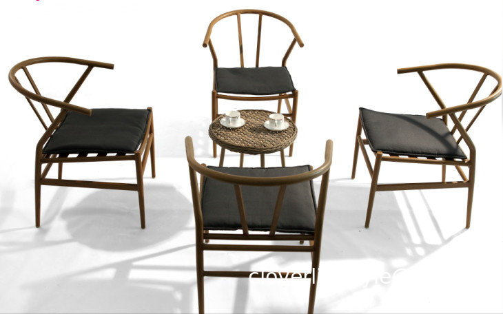 Aluminum cafe set Chinese style  for Home. Hotel, Garden and Beach by Clover Lifestyle Outdoor Furniture