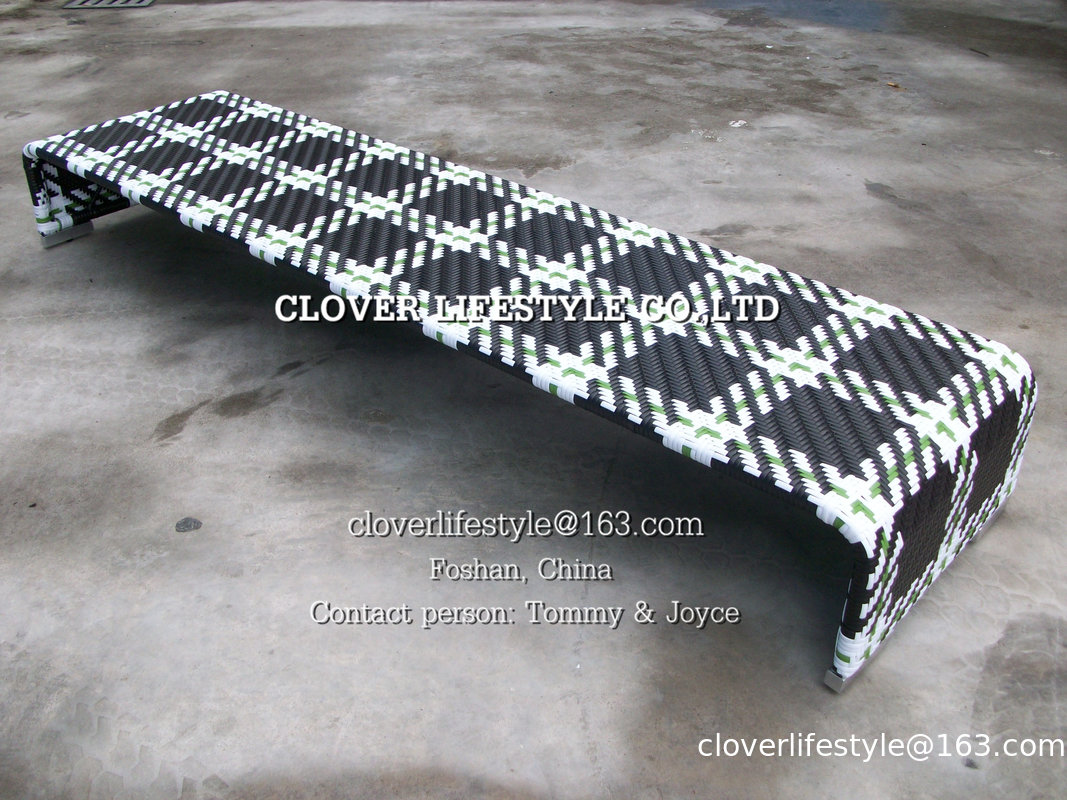 Scotland wicker bench  for Home. Hotel, Garden and Beach by Clover Lifestyle Outdoor Furniture