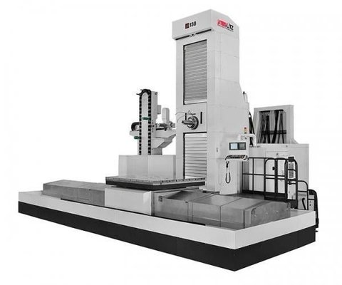 Boring CNC Wood Milling Machine LB 130 Air Cooling Spindle Silver Color