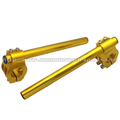 High Strength 52mm Clip On Motorcycle Handlebars For ZX7R ZX9R TL1000S