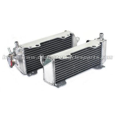 Aluminum Motorcycle Radiator , Heavy Duty Radiators For Engine Cooling System