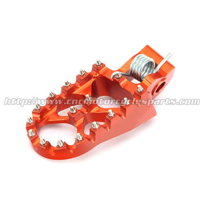 High Quality Wide CNC Aluminum Passenger Foot Pegs For Dirt Bike