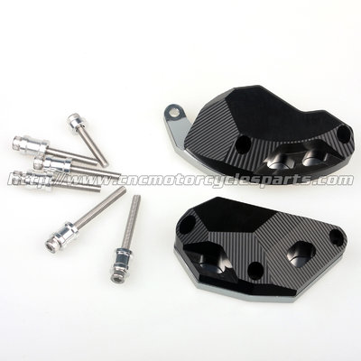 CNC Milling Motorcycle Speed Triple Engine Case Sliders For Street Bike