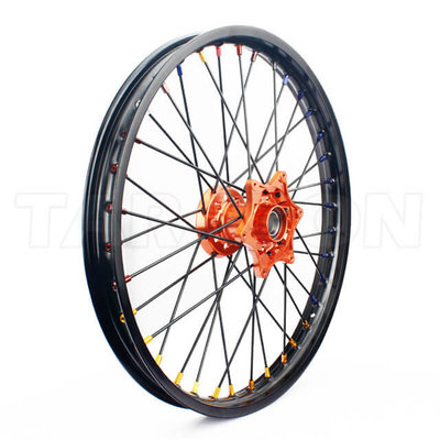 KTM Black Custom Aluminum Motorcycle Wheels Rims For Dirt Bike