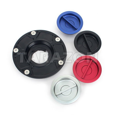 Keyless Motorcycle Fuel Tank Cover Gas Cap With Aluminum Alloy Material