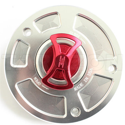 Keyless Motorcycle Fuel Tank Cover Gas Cap With Aluminum Alloy Material