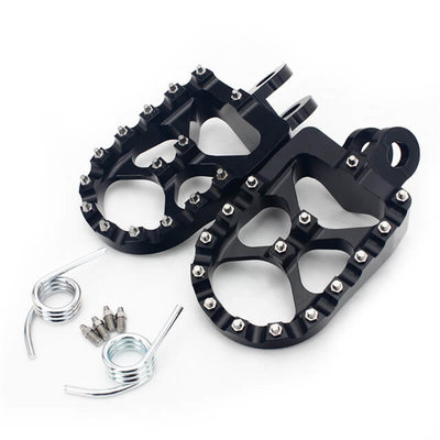 CNC Aluminum Motorcycle Parts And Accessories SUZUKI Footpeg For Dirt Bike