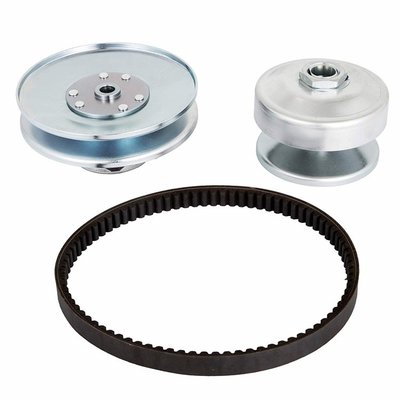 Go Kart Clutch Set Torque Converter Kit 5/8 Driven With Belt