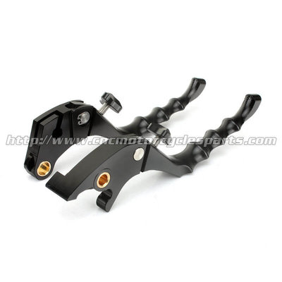 Aluminum Alloy 6061 Motorcycle Brake Clutch Lever Cafe Bike Parts VT 1100 VTX 1300