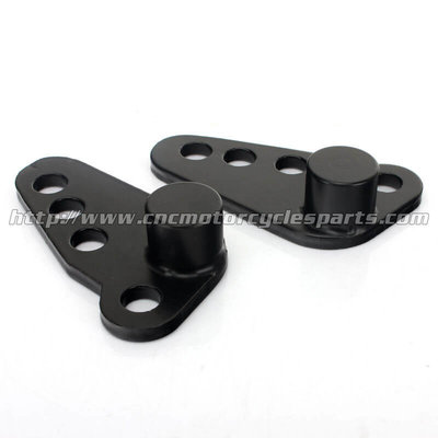 CNC Billet Motorcycle Lowering Kit Heat Treatment With Aluminium Alloy 6061 Material