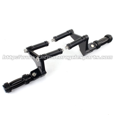 Adjustable Rear Sets Motorcycle Forward Controls With Stainless Steel Fastener for Harley Davidson