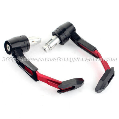 CNC Cut Clutch Lever Guard Motorcycle Spare Parts , Light Weight Motorcycle Hand Protectors