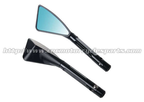 Motorcycle Spare Parts Rear View Mirrors  Lightweight With CNC Cut