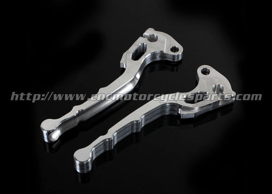 Cafe Racer Motorcycle Brake Clutch Lever Aluminum Alloy 6061 Silver Light Weight