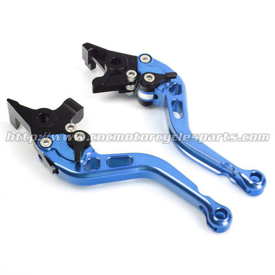 Aluminum Motorcycle Brake Clutch Lever Adjustable Long Shorty Folding Levers