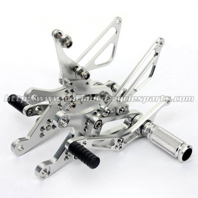 Wear Resistance Motorcycle Rear Set Footrests CNC Aluminum Parts