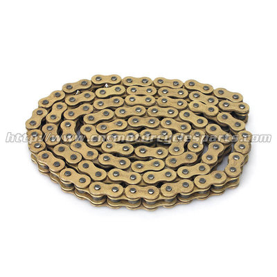 High Performance Off Road Motorcycle Chain Kits With Heat Treatment Process