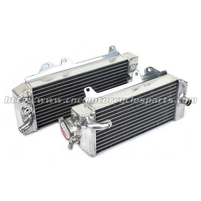 Professional Custom Motorcycle Radiator / High Performance Radiator For KAWASAKI KX250F parts