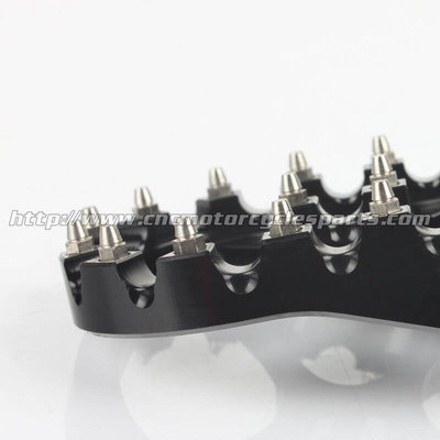 Suzuki Aluminum Dirt Bike Foot Pegs Anti Slip Control Motocross Footpegs With High Grip