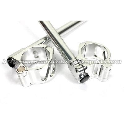 High Strength 52mm Clip On Motorcycle Handlebars For ZX7R ZX9R TL1000S