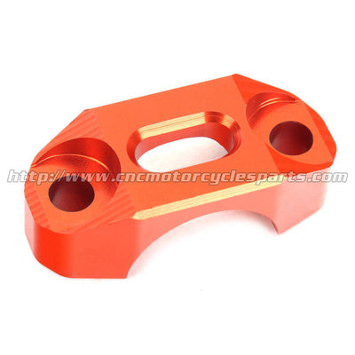 Orange Silver Dirt Bike Parts Brake Clutch Control Clamp KTM Aluminum Alloy 6061