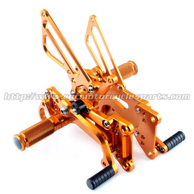 High Strength Aluminum 6061 Customized Motorcycle Rear Sets For BMW