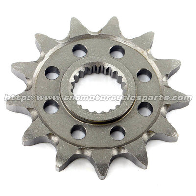 Heat Treatment Motorcycle Front Sprocket With Safety Strength Necessary