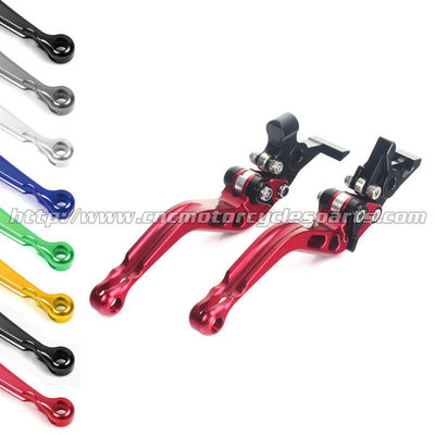 Customized OEM Adjustable Motorcycle Brake And Clutch Levers Hard Anodized Finish