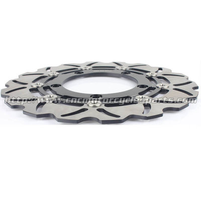 6061 Aluminum Motorcycle Brake Disc Suzuki DL V STROM 650 GSX650F Black Gold