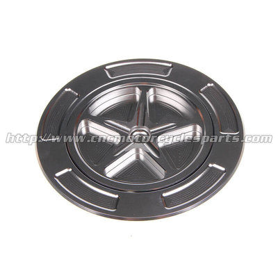 Aluminum Motorcycle Gas Tank Cap , Custom Gas Caps For Motorcycles