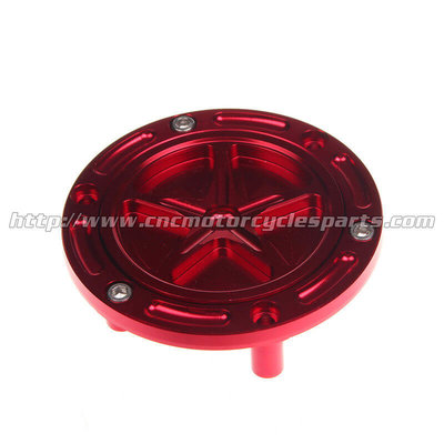 DAYTONA 675 Motorcycle Gas Caps / Fuel Cap Cover 6 Holes CNC Anodized