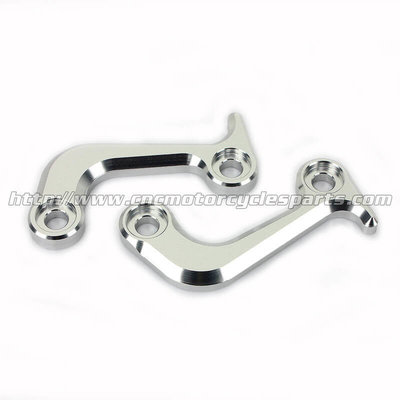 CNC Billet Motorcycle Spare Parts Street Hook Triumph Daytona 675 2012 Silver Black