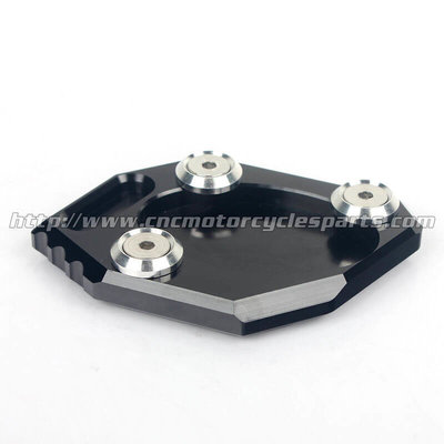 Kickstand Pad Motorcycle Spare Parts Alumiunm Alloy CNC Billet Custom Made