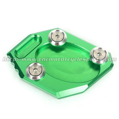 Kickstand Pad Motorcycle Spare Parts Alumiunm Alloy CNC Billet Custom Made