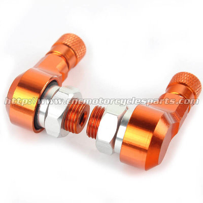 Motorcycle Spare Parts Universal CNC Aluminum Tire Valve Stem 90 Degree