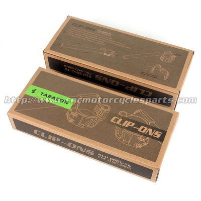 CNC Machining Motorcycle Clip Ons Handlebars 54mm Buell Firebolt 1125