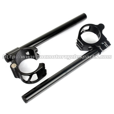 Aluminum Alloy 50mm Motorcycle Clip On Handlebars For YAMAHA YZF R1 R6