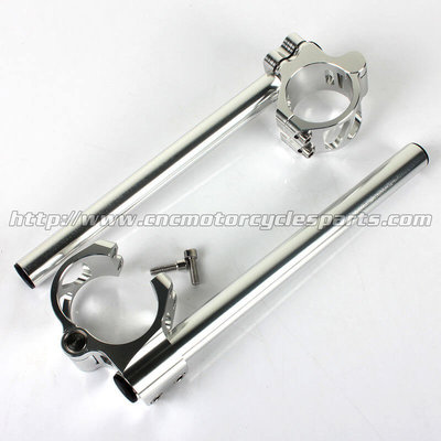 Aluminum Alloy 50mm Motorcycle Clip On Handlebars For YAMAHA YZF R1 R6