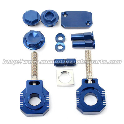 High Strength MX Bling Kit Ktm Chain Adjuster Blocks For HUSABERG TE FE
