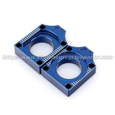 Aluminum Alloy Axle Blocks For Yamaha YZF 250 450 Motocross Accessory