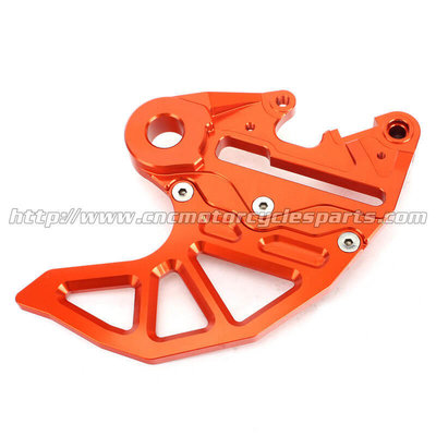 Dirt Bike Parts KTM Rear Disc Guard SX EXC 6061 Aluminum Orange Silver Blue