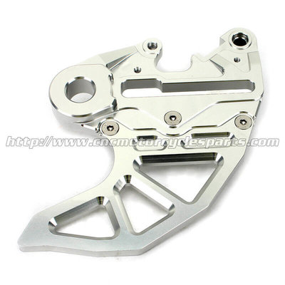 Dirt Bike Parts KTM Rear Disc Guard SX EXC 6061 Aluminum Orange Silver Blue