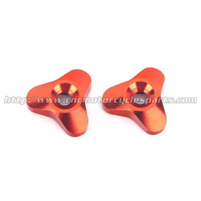 CNC Billet Dirt Bike Adjust Knob Bolt Anodized Different Colors