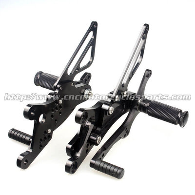 Customized Aluminum Alloy Motorcycle Rear Sets For Yamaha YZF R1 Parts
