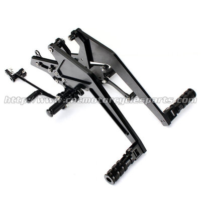 High Precision Motorcycle Rearsets For Kawasaki Er6n Custom Parts