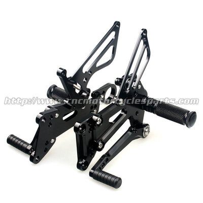 CNC Milling Aluminum Customized Motorcycle Rear Sets Motorcycle Parts